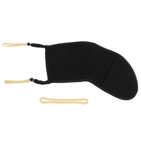 Chin Rests Pad, Black Violin Chin Rest Cotton Premium For 3 / 4 4 / 4 ...