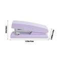 Oefntac Stapler Macaron Color Mini Stapler Home Office Portable Binding ...