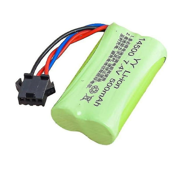 Fantastic 14500 7.4v Lithium Battery 500mah Sm-4p Interface Single Row ...