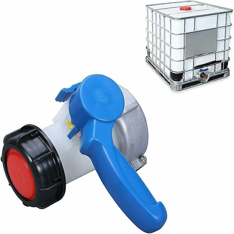 SM IBC Tank Cap with 75mm Butterfly Valve Adapter - Universal Tank ...