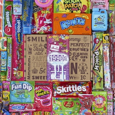 VINTAGE CANDY CO. 1960's RETRO CANDY GIFT BOX - 60s Nostalgia Candies ...