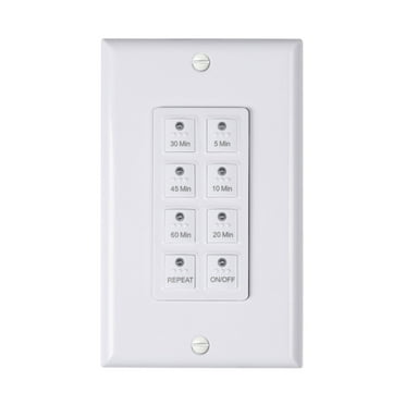 Leviton 001-LTB60-1LZ 60 Minute White, Ivory, And Light Almond ...