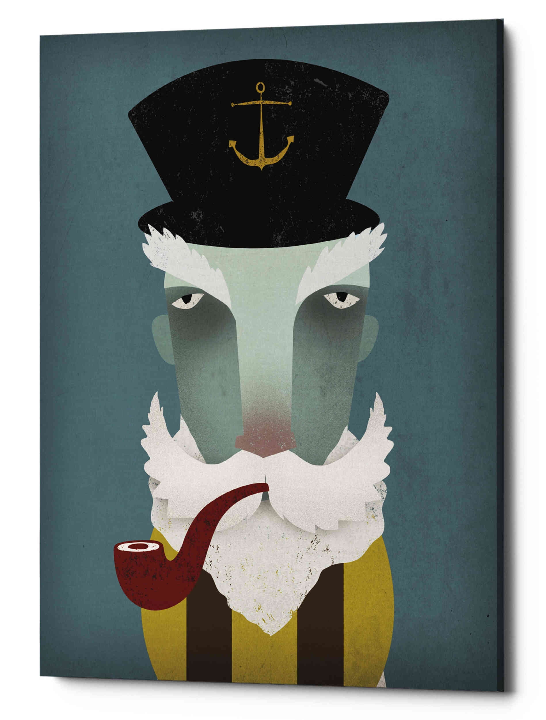 Epic Graffiti 'Fisherman I' by Ryan Fowler, Canvas Wall Art, 40"x60 ...