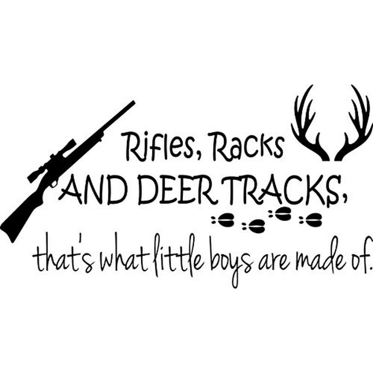 Deer Track Decals