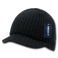 GI Beanies Beany For Men Women Caps Hats with Visor Ski Thick Warm ...