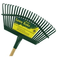 CF24W 48 in Handle 24 in Metal Head Leaf Rake - Walmart.com