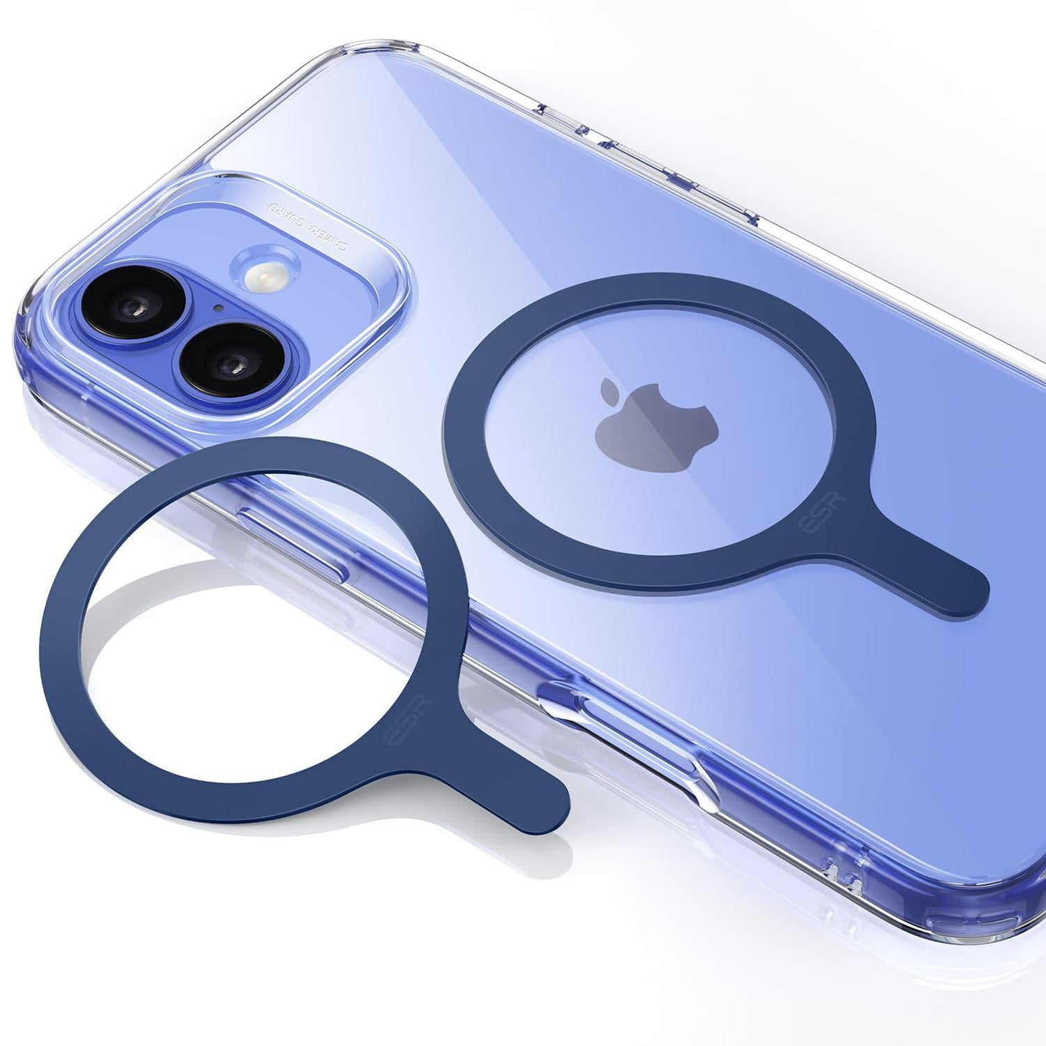 ESR para MagSafe Pegatina, imán de anillo MagSafe, paquete de 2 anillos ...