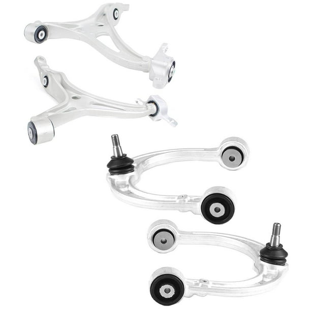 Bapmic 2513300707 Front Left + Right Upper + Lower Control Arms w/ Ball ...