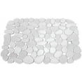 Large 2 PACK Textured Pebble Sink Protector Mats, Adjustable for ...