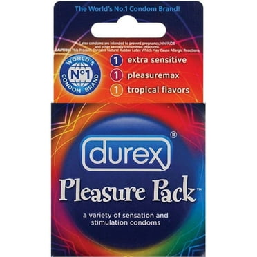 Durex Condom XXL Longer & Wider Natural Latex Condoms, Extra Wide Fit ...