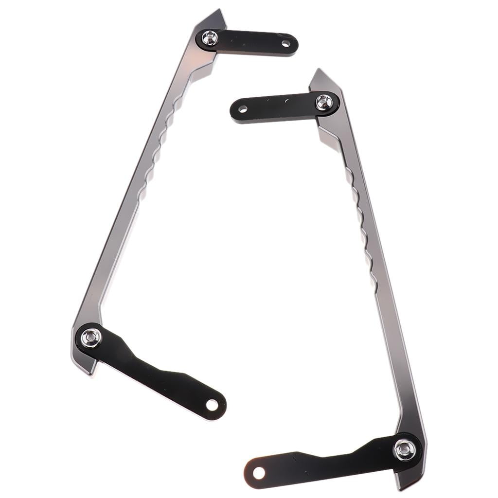 Motorcycle Rear Passenger Seat Grab Bar Handle for FZ09 13-15 - Gray ...