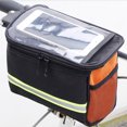 lixuesong Large Bicycles Front Storage Pouches Cycling Handlebar Bag ...