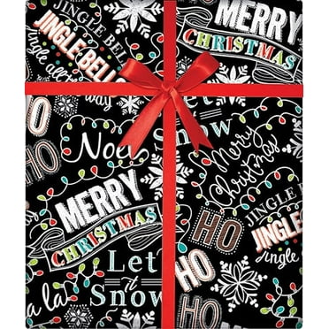 Red and Black Christmas Buffalo Plaid Holiday /Christmas Gift Wrapping ...