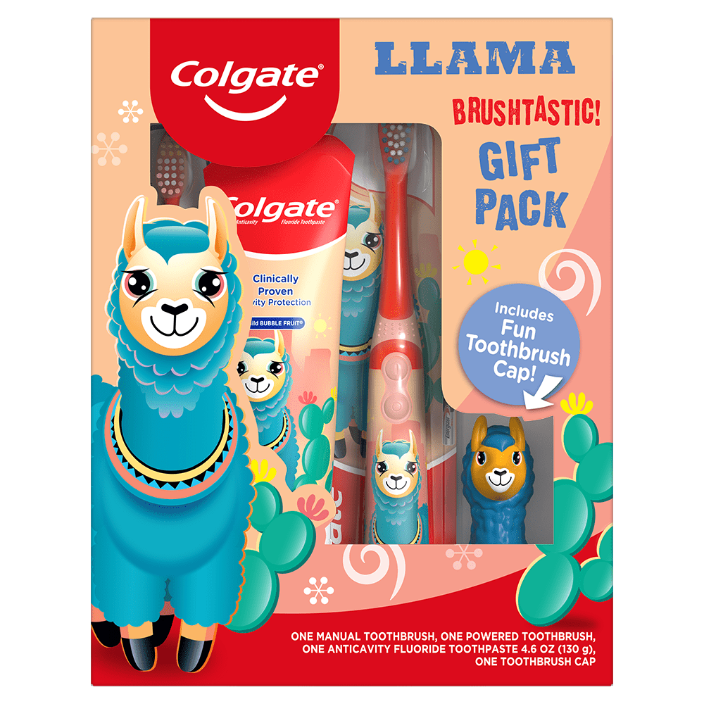 Colgate Kids Toothpaste, Manual and Battery Kids Toothbrushes with ...