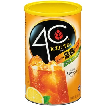 Great Value Iced Tea Drink Mix, Natural Lemon, 70.5 oz - Walmart.com