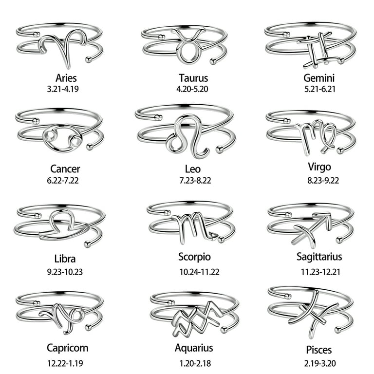 Zodiac signs in a band 60 photos - Astrologytoyou.com