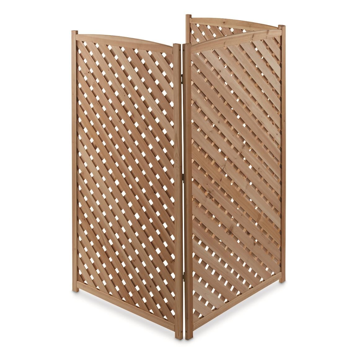 CASTLECREEK Air Conditioner Fence Screen -Tall, AC Covers for Outside ...
