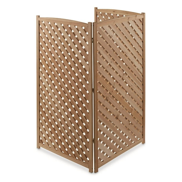 CASTLECREEK Air Conditioner Fence Screen -Tall, AC Covers for Outside ...
