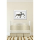 Eric Carle Zebras 2 Framed Art Print - Walmart.com