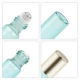 Pinkiou Empty Roll on Bottles, 6pcs 5ml Glass Refillable Perfume Bottles with Steel Roller Ball ...