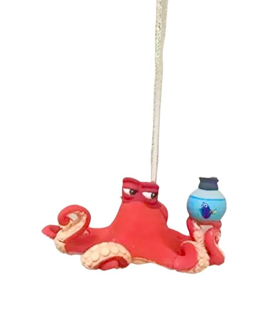 Finding Dory Hank Octopus Ornament PVC Figure 4" Figurine Charm Dangler ...