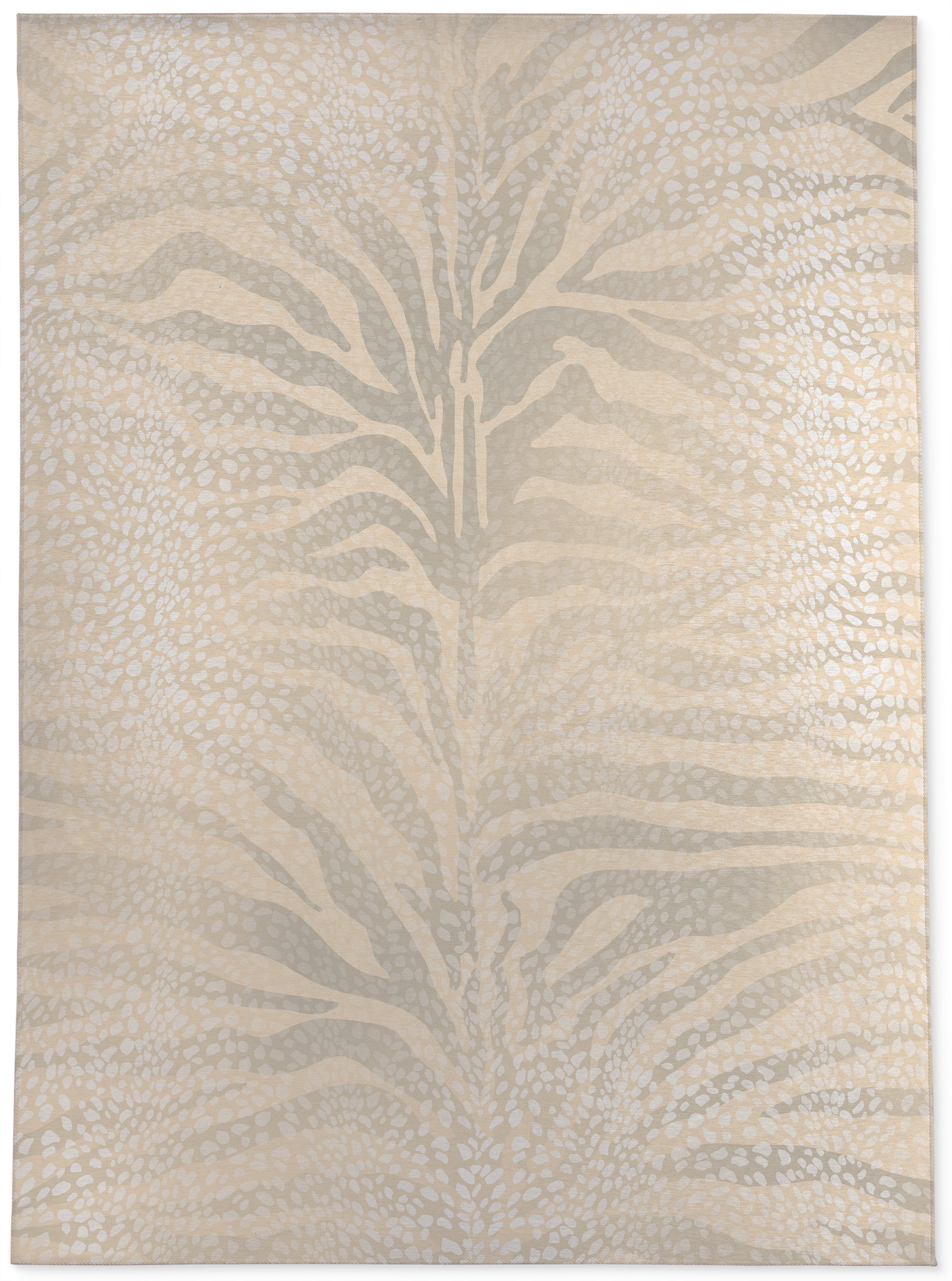 ZEBRA SPOTS CREAM Office Mat By Kavka Designs - Walmart.com