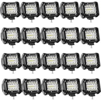 Nilight, LED Light Bar, 52 Inch, Curved Triple Row Flood Spot Combo ...
