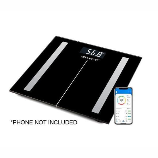 Gravitti Digital Bluetooth Glass Bathroom Scale | Walmart Canada
