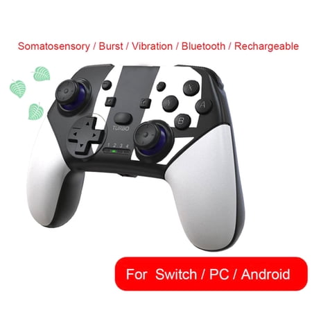 Bluetooth Game Controller Dual Shock Vibration Wireless Gamepad ...