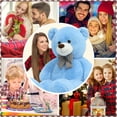 "MaoGoLan Giant Teddy Bear 55"" Large Soft Fluffy Stuffed Animal Plush Toy" - Walmart.com