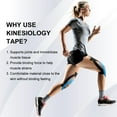 Kinesiology Tapes (3 Pack), Physio Tape Knee Tape Muscle Tape for ...