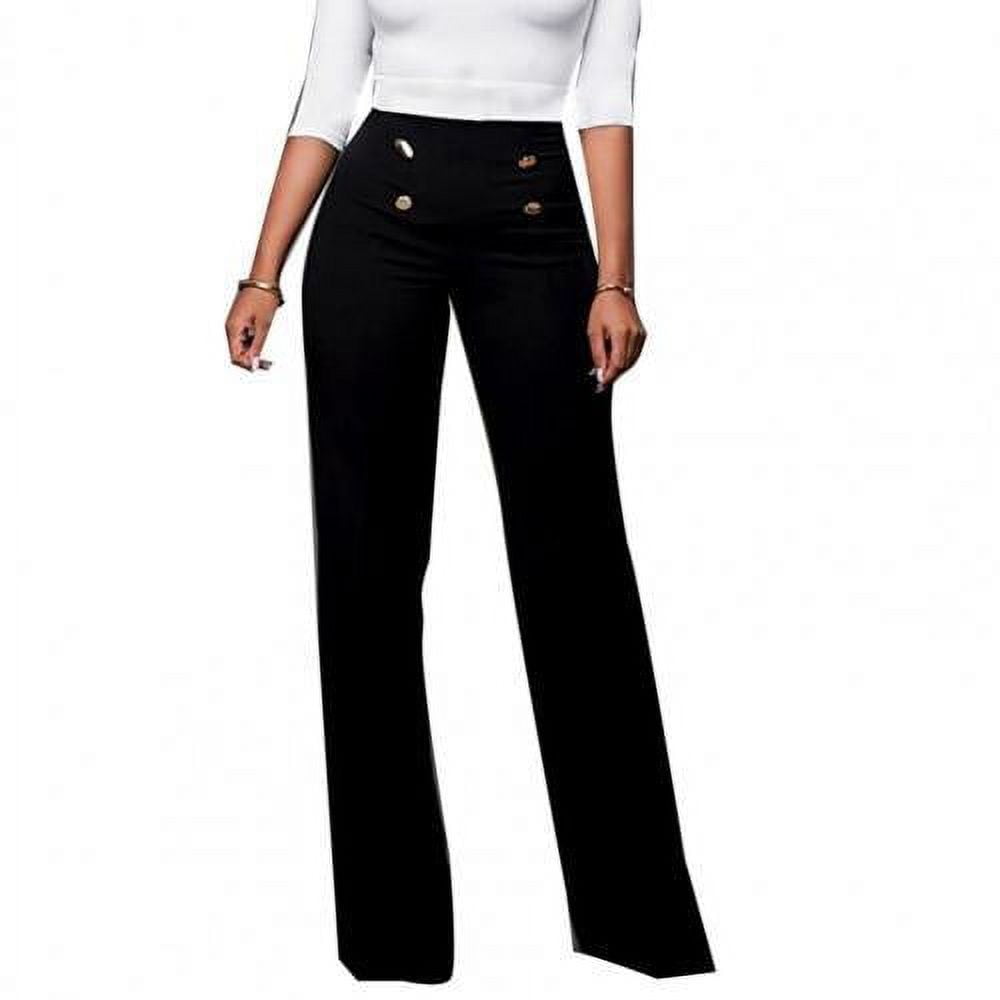 Click here for Siyang Trading Co.  Ltd Solid Color Flare Pants Wo... prices