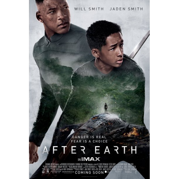 After Earth poster Metal Sign 8inx 12in Art Print on Metal 8x12 Square ...