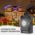 Outdoor Timer Outlet Waterproof, 24 Hour Mechanical Light Timer Outdoor ...