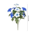 Artificial Flowers Soft Realistic Touch Single 15.4 Inch Lifelike ...
