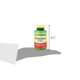 Spring Valley Potassium Heart Health Dietary Supplement Caplets, 99 mg ...