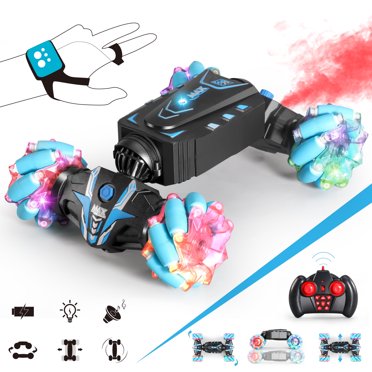 Gesture RC Car, 2.4GHz 4WD Gesture Sensing RC Stunt Car Toys, Drift ...