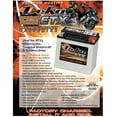 Deka Power Sports Motorcycle AGM Battery ETX20L with 310 CCA - Walmart.com
