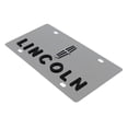 Lincoln Dual Logo License Plate (Chrome) - Walmart.com