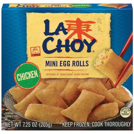 La Choy: Mini Chicken Egg Rolls, 7.25 Oz - Walmart.com