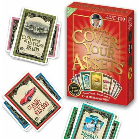 Grandpa Bakers Covers Assets Card Game,Fun Family Friendly Set ...