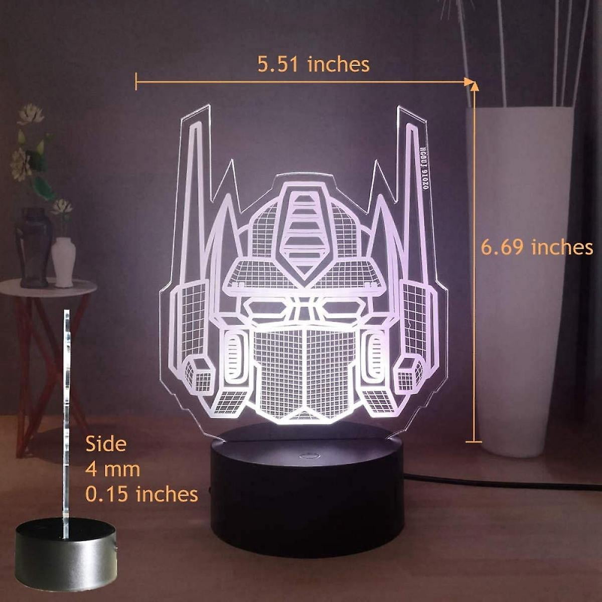 Transformers Prime Lamp Optimus Prime Lamp Etsy