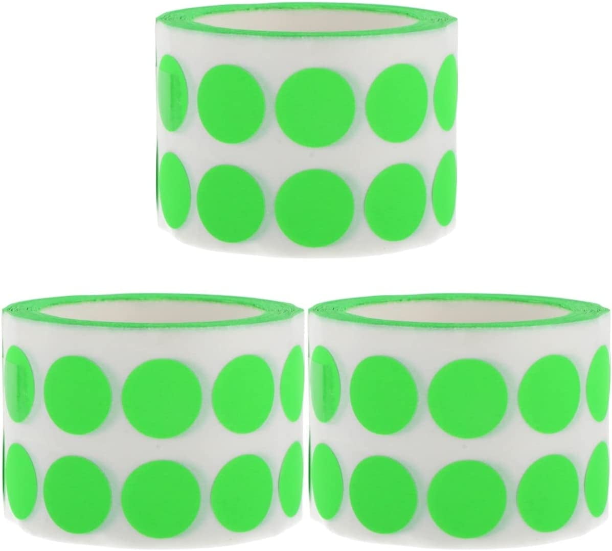 Sticker Labels 3 Rolls of Dot Stickers Color Coding Labels Colored Dot ...
