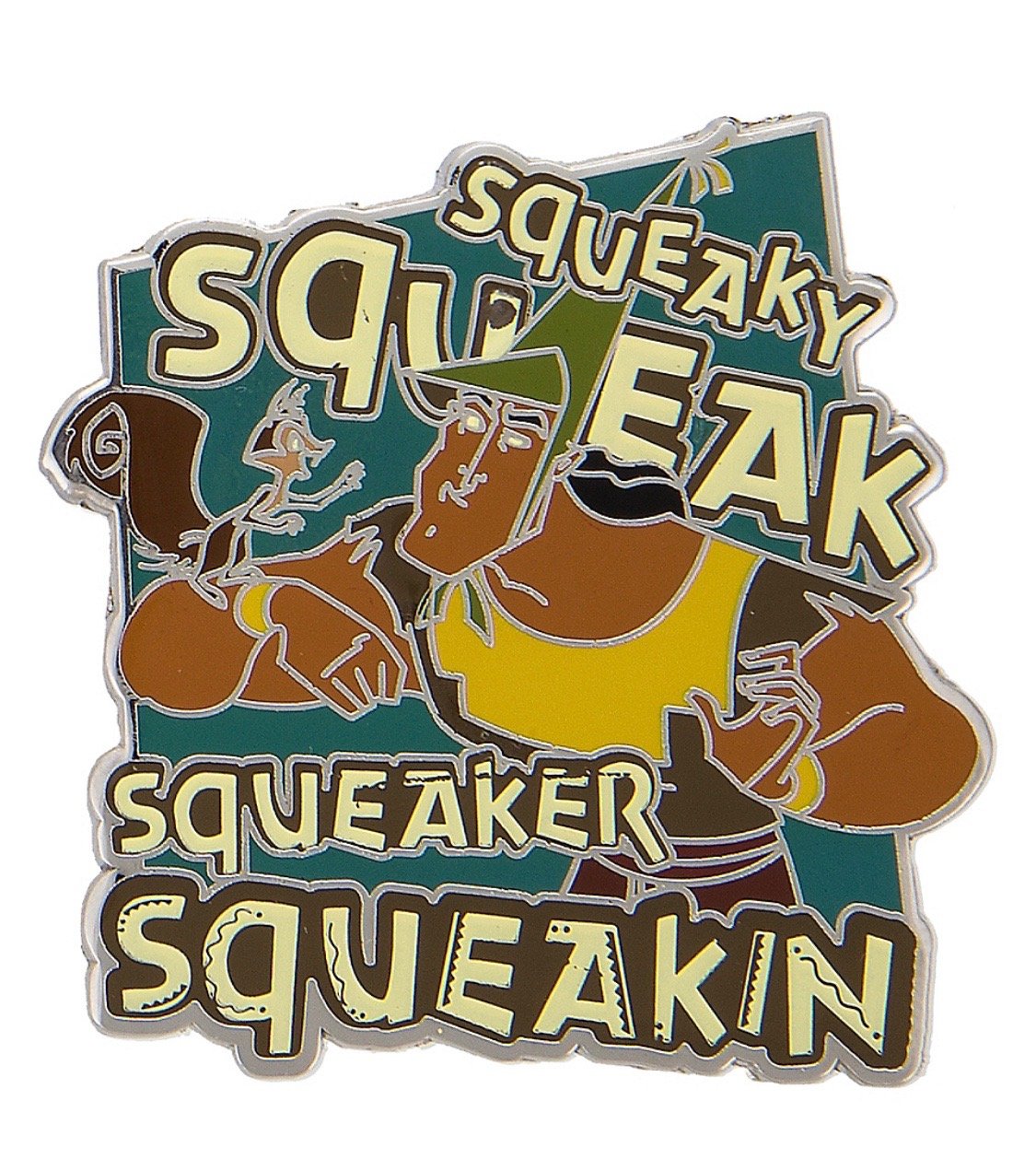 Disney Parks Squeaky Squeak Squeaker Squeakin Kronk Pin New with Card ...