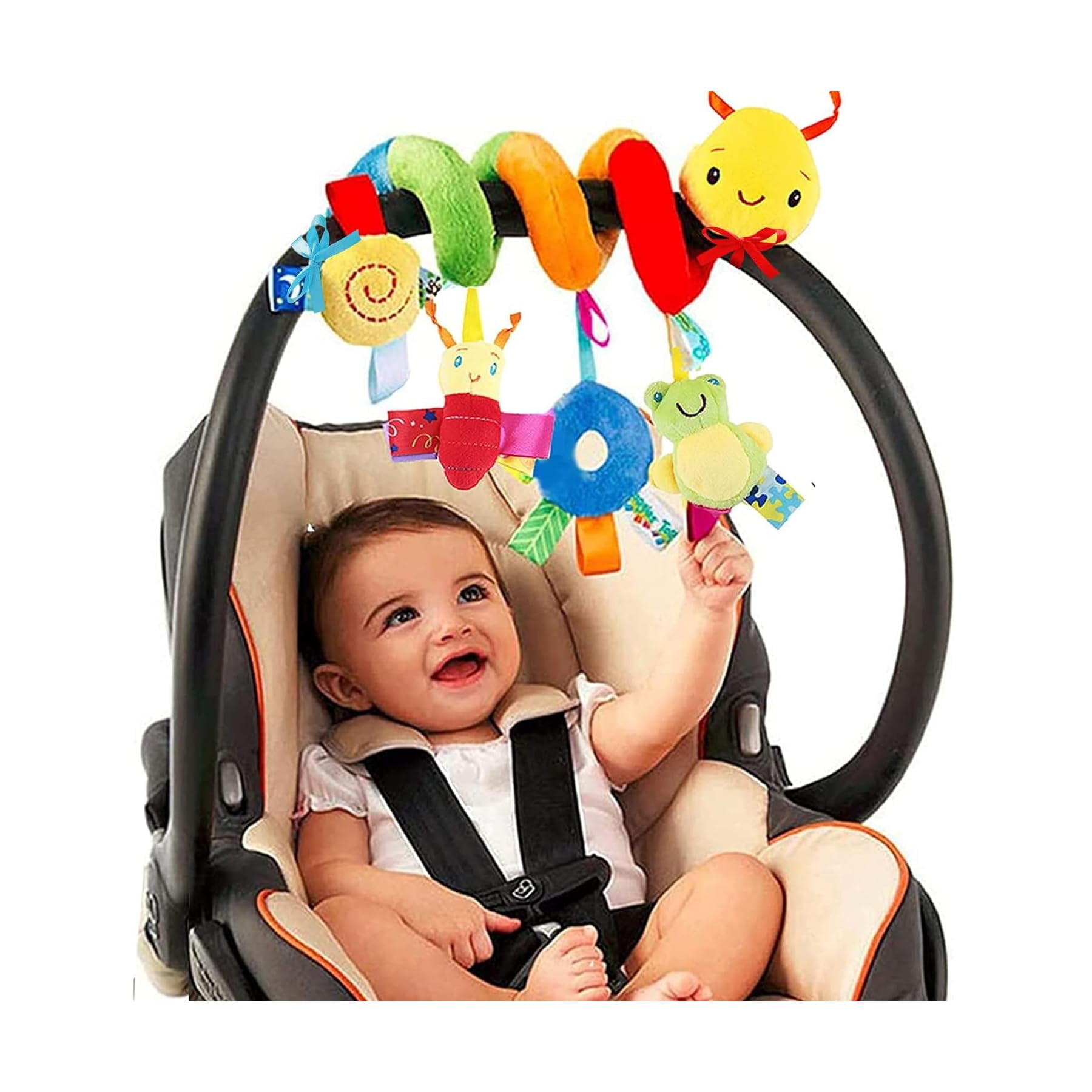 Carseat Toys FPVERA - Carseat Toys, silla de paseo en espiral para recién nacidos de 0 a 6 meses ...