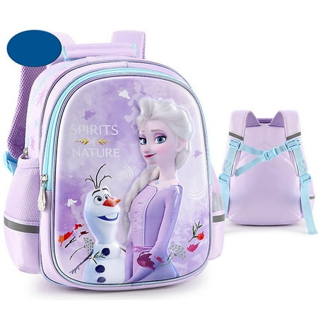 Kindergarten school bag girl lightweight Frozen girl cartoon backpack ...