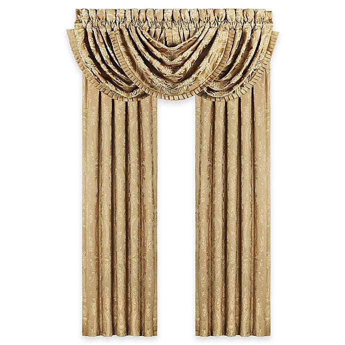 J. Queen New York Napoleon 84-Inch Window Panel Pair in Gold - Walmart ...