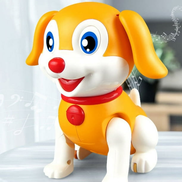 Perro caminante inteligente interactivo, perro robot simulado que ...