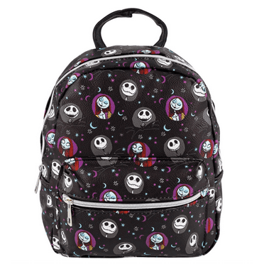 Disney Women’s Nightmare Before Christmas Mini Backpack, Black ...