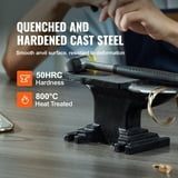 VEVOR Single Hole Anvil Cast Steel Anvil 8.8lbs Blacksmith for Forging ...
